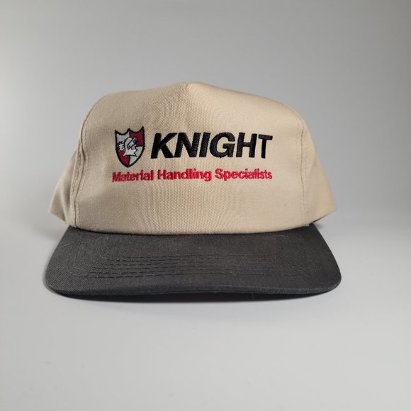 K-Brands | Accessories | Vintage Tan Knight Mhs Snapback Hat Cap Made ...